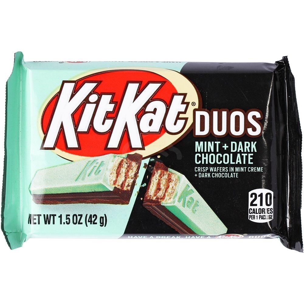 Mint dark chocolate kit kat store