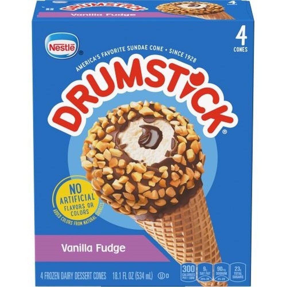 Nestle Drumstick Classic Vanilla Fudge 18.1 Oz SeasonsKosher Online Kosher Grocery Shopping and Delivery Service
